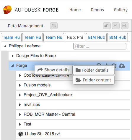 Forge Webhooks Admin UI Sample | Autodesk Platform Services